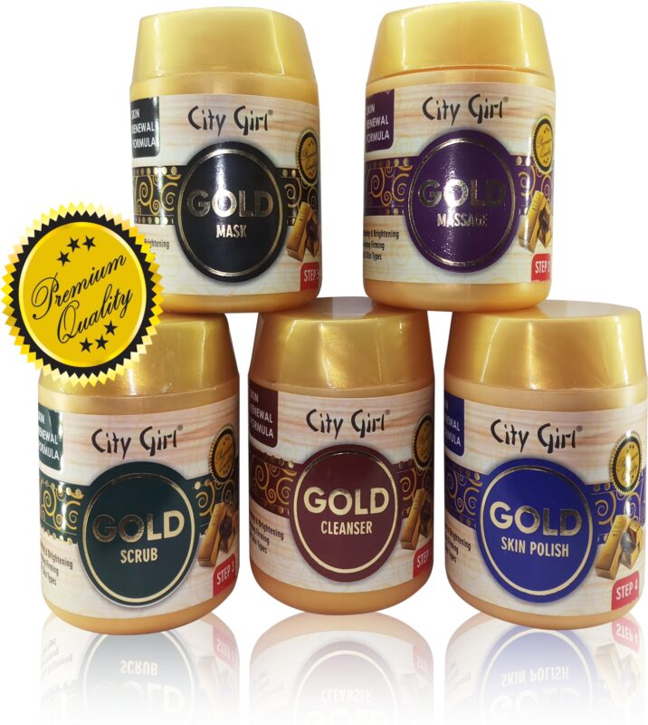 24K Gold Facial Kit 5 Steps