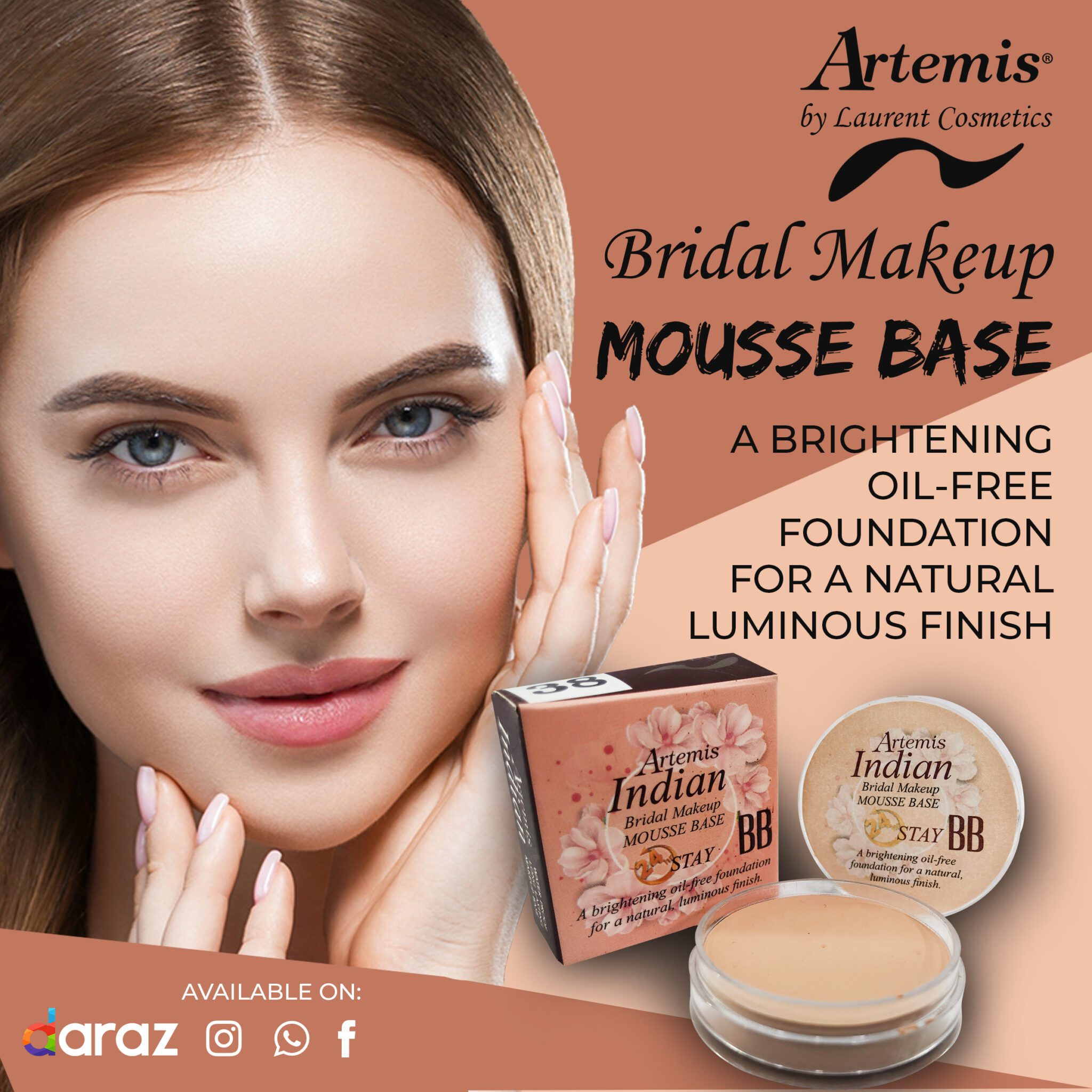 Mousse Base Small Shade F1 – AY Cosmetics