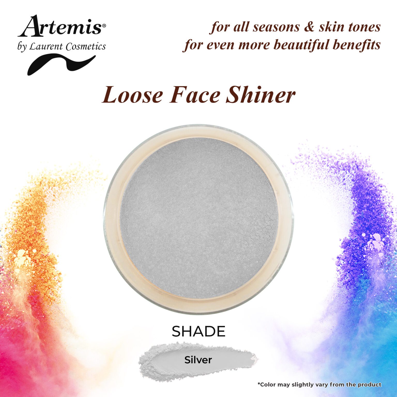 Loose Face Shiner Artemis | Silver - AY Cosmetics